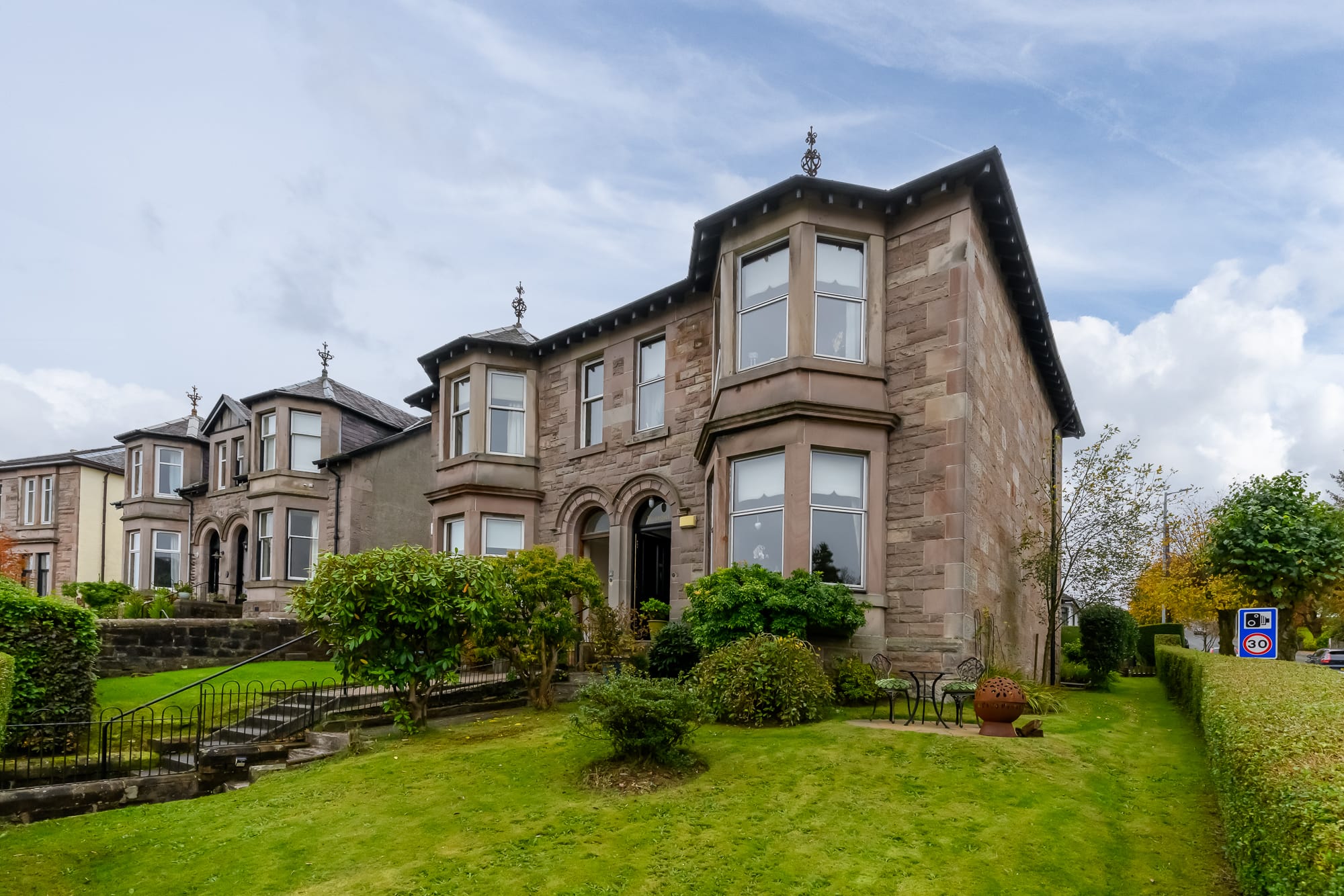 4 bed semi-detached house for sale in Manor Crescent, Gourock, PA19 ...