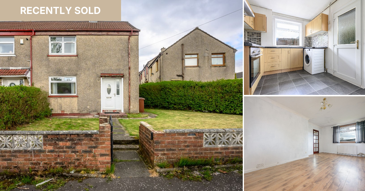 2 bed semi-detached house for sale in Burns Road, Greenock, PA16 ...