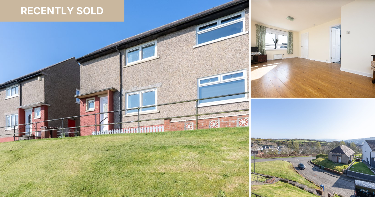 2 bed semi-detached house for sale in Heron Road, Greenock, PA16 ...